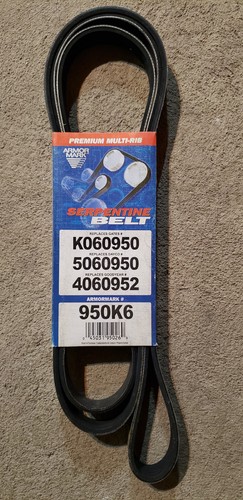 950K6 ARMOR MARK/CADNA SERPENTINE BELT (6PK2415, 5060950, K060950 ...