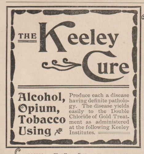 The Keeley Cure, Metropolitan Magazine, advertisement | eBay