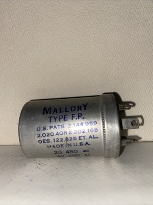 Capacitors - Mallory Type
