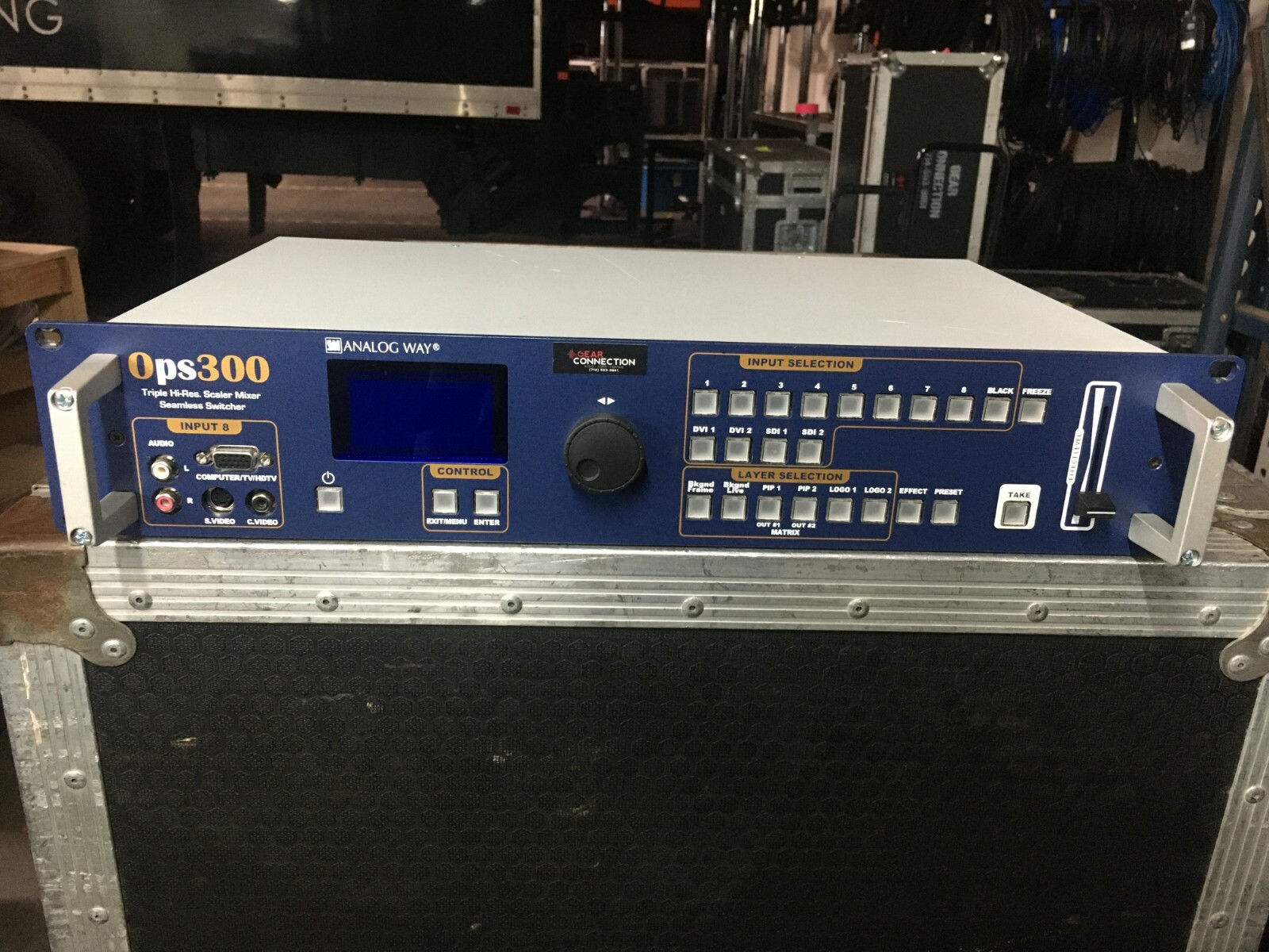 Analog Way OPS300 Triple Hi-Res Scaler Mixer, Seamless Switcher | eBay