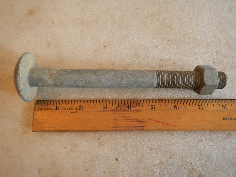QTY 20 HOT DIPPED GALVANIZED UTILITY POLE TOWER STEP BOLTS 3/4" X 8" | eBay