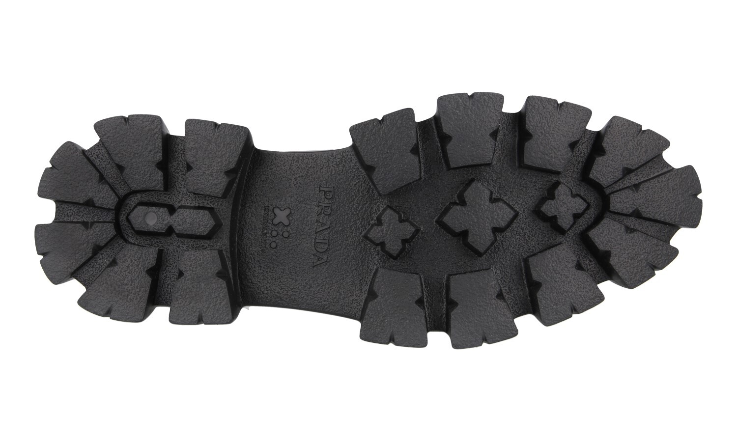 PRADA MONOLITH CHOCOLATE LOAFER LACE-UP SHOES 2EE361 BROWN LEATHER NEW ...