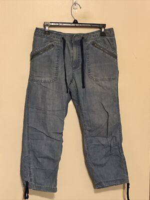 Women's Gap Surplus Capri Pants-Size 8-Denim-Gently Preowned | eBay