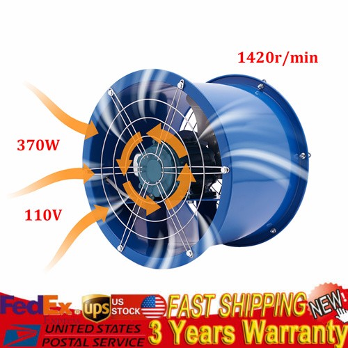 16'' Fan Blower Spray Booth Paint Workshop Ventilation Exhaust ...