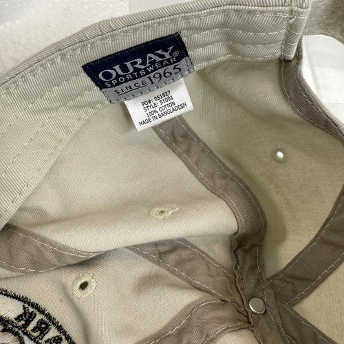 Vintage Ouray Hat Yellowstone Lucky Buffalo Bison Bear National Park ...