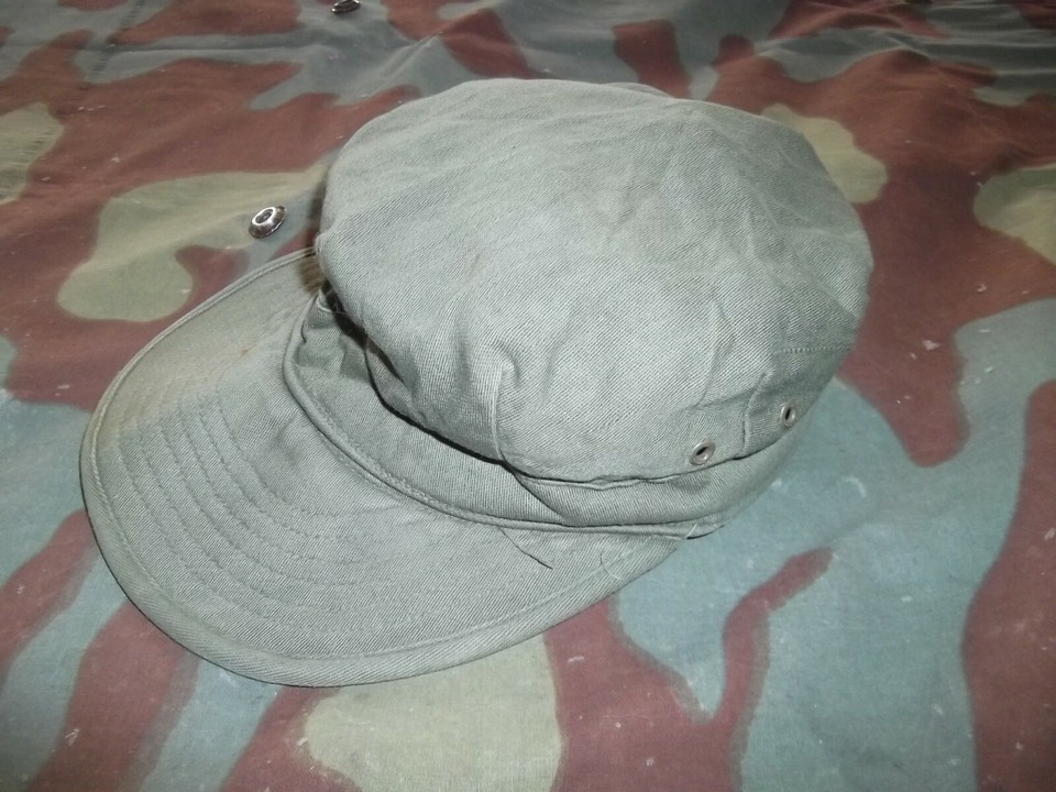 Cotton Fatigue Cap Og 107 Korean War Vietnam Us Army Arvn Ranger ...