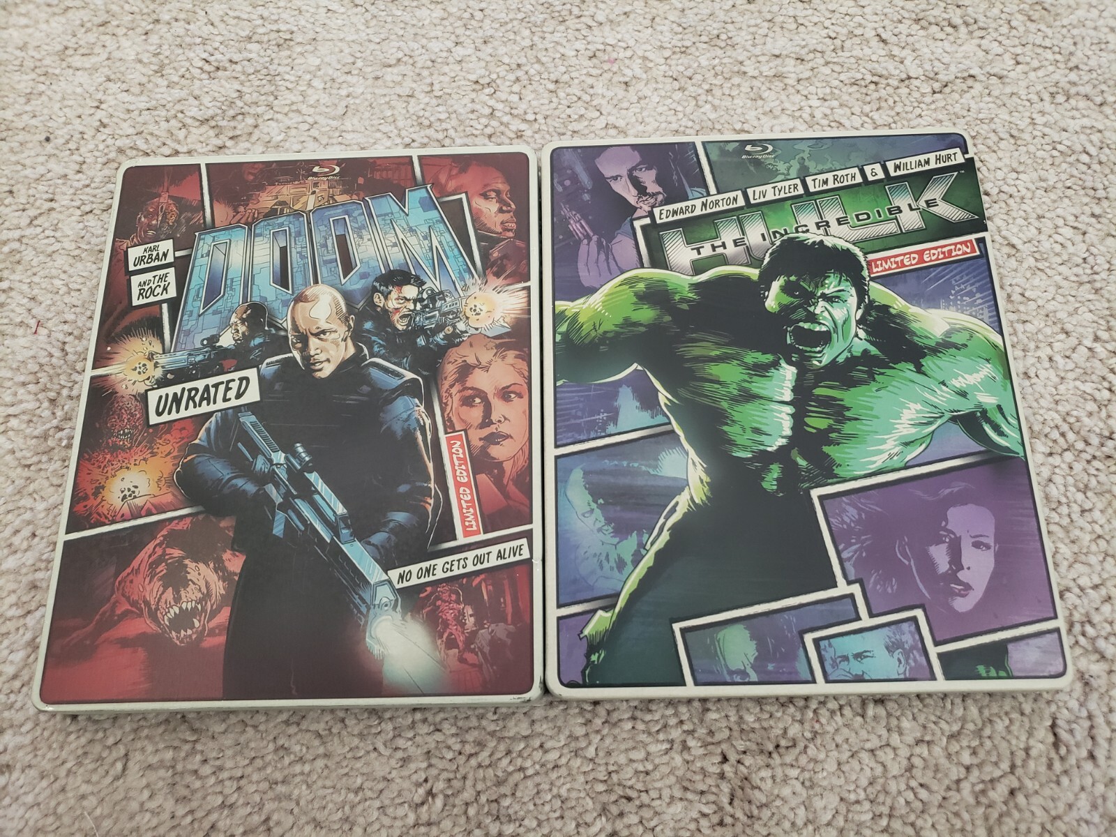 The Incredible Hulk & Doom (Comic Strip Limited Edition Steelbook ...