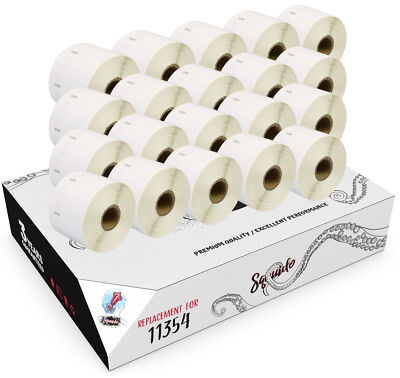 20 Rolls Label Compatible for Dymo 11354 SLP 200 220 240 420 430 440 ...