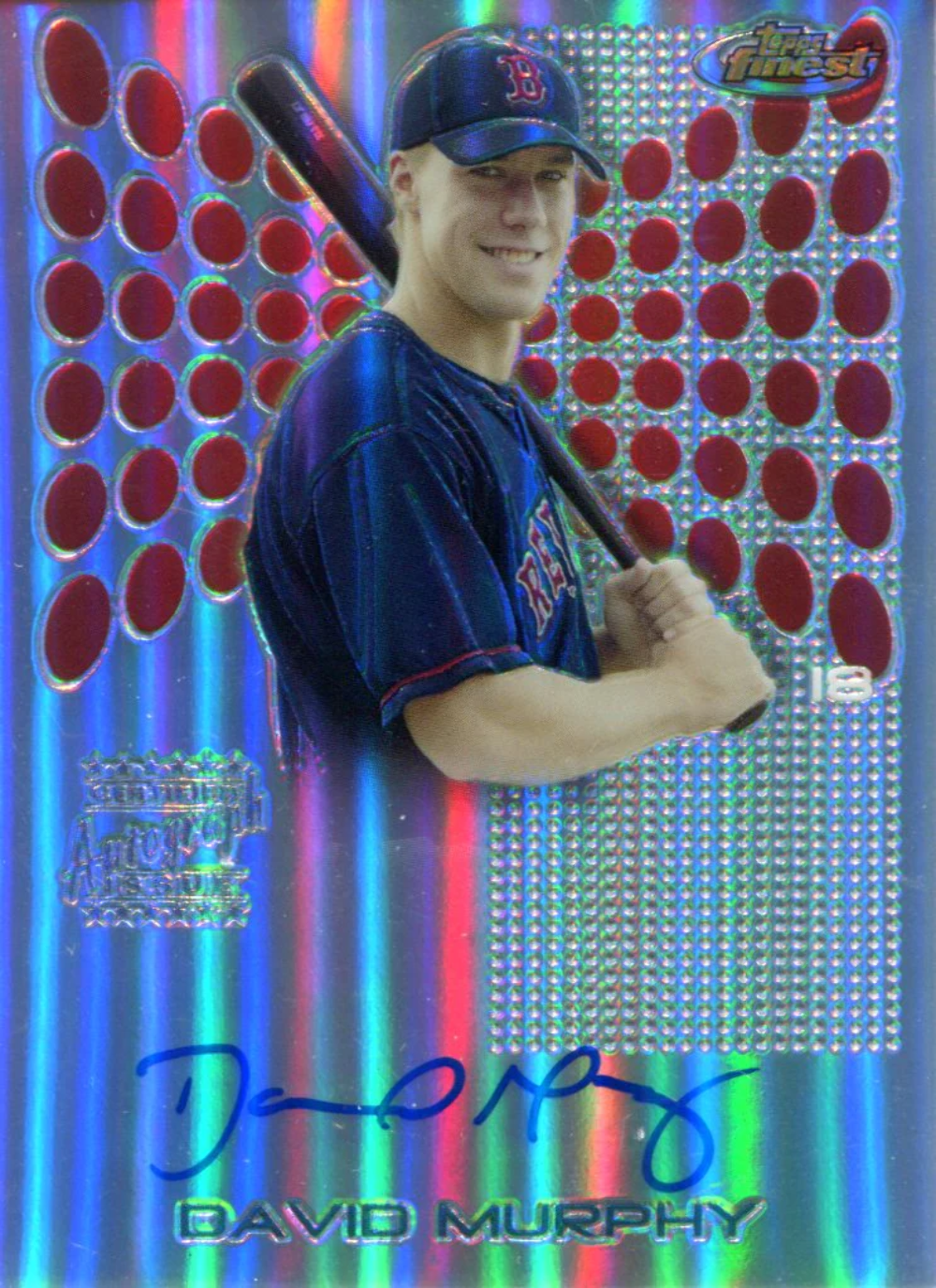 David Murphy Autographed 2004 Topps Finest Refractor Card | eBay