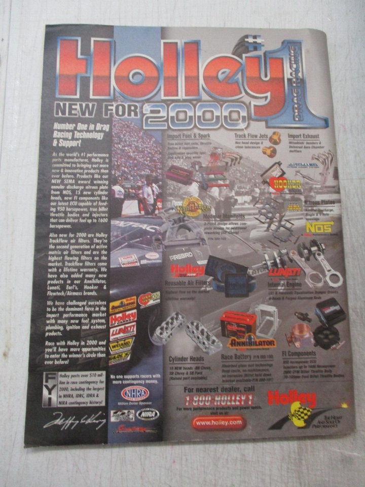 NATIONAL DRAGSTER MAGAZINE APRIL 28, 200 GILBERTSON TERMINATOR FUNNY ...