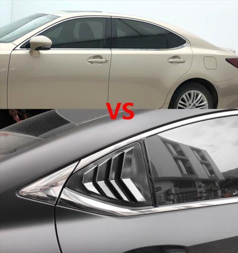 For LEXUS IS300 200t 250 2013-2019 Carbon fiber Rear Side Window ...