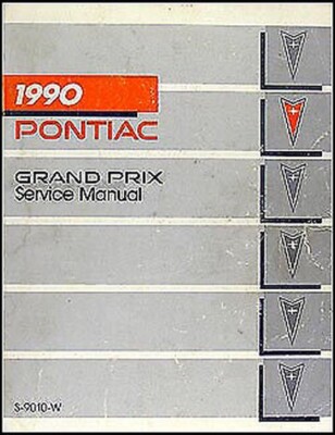1990 Pontiac Grand Prix Shop Manual 90 Service Repair Book | eBay UK