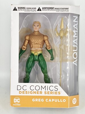 DC COMICS COLLECTIBLES DESIGNER SERIES AQUAMAN #17 GREG CAPULLO ACTION ...