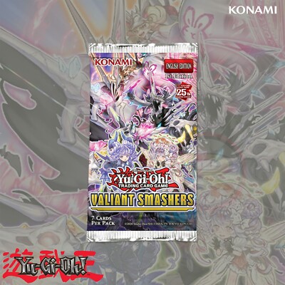 Valiant Smashers Booster Pack Yu-Gi-Oh! TCG [VASM 1st ed Eng] | eBay