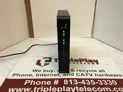 Ubee UBC1301 UBC1301-AA00 Wireless Voice Gateway Modem WiFi Router, No ...