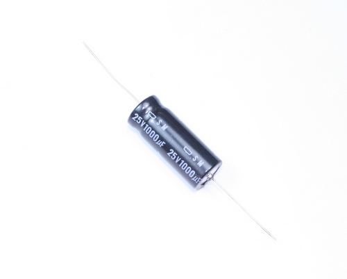 LOT 25x UCC 1000uF 25V Aluminum Axial Electrolytic Capacitor SM25T102M ...
