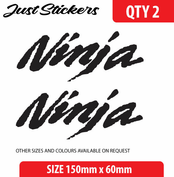 Ninja car sticker motorbike, laptop, skateboard, car sticker, window ...