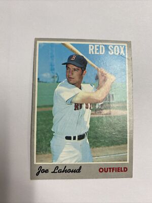 1970 Topps Baseball Joe Lahoud Boston Red Sox Card #78 | eBay