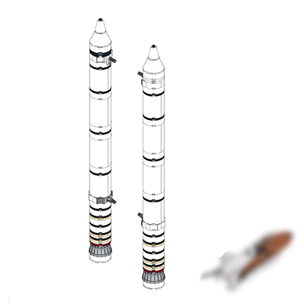 Space Shuttle Scale Drawing