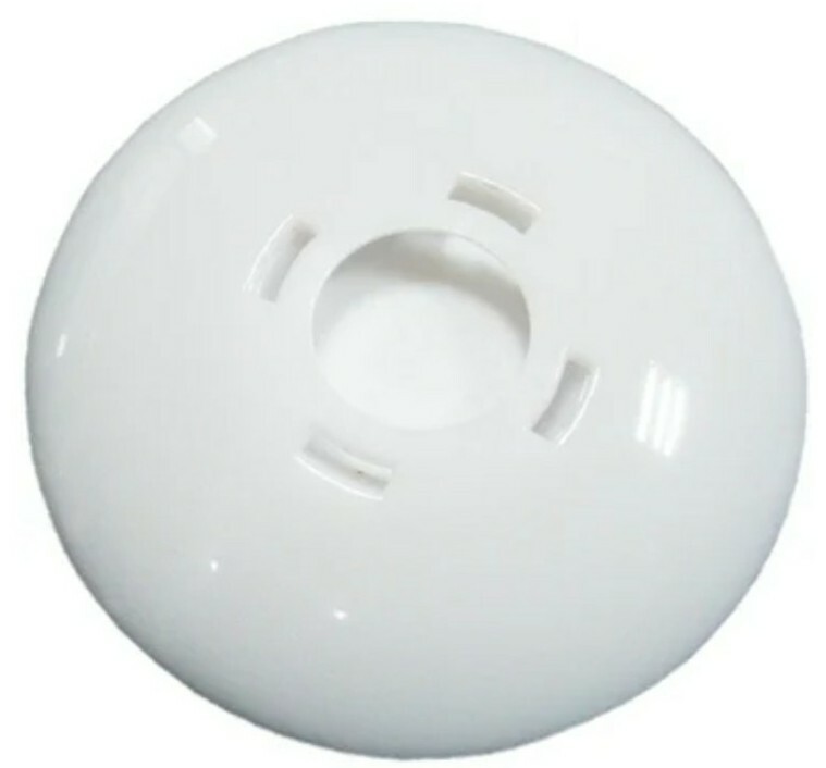 Kinetic FINGER LIFT MULTI FIT PLUG 50mm White PVC Seals Plug Hole Bath ...