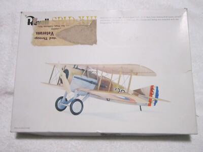 REVELL SPAD XIII PLANE MODEL KIT 1969 | eBay Australia