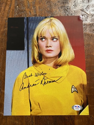 Andrea Dromm Signed 8x10 Photo Psa/Dna Coa Autographed Star Trek Yeoman ...