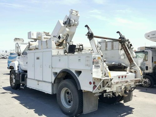 2000 Chevrolet C8500 RETIRED FLEET TRUCK w ALTEC AP45 POSI PLUS CAT ...