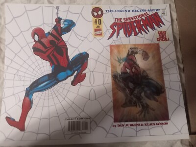 Marvel The Sensational Spiderman #0 1996 Cover Proof Rare NM | eBay