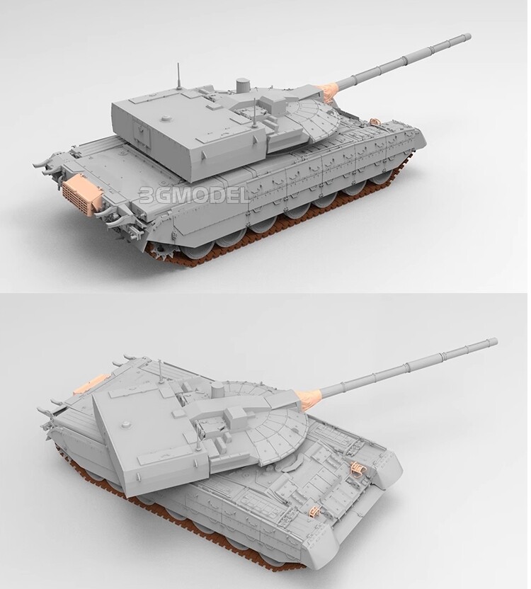 Amusing Hobby 35A064 1/35 Russian Main Battle Tank Black Eagle Object ...