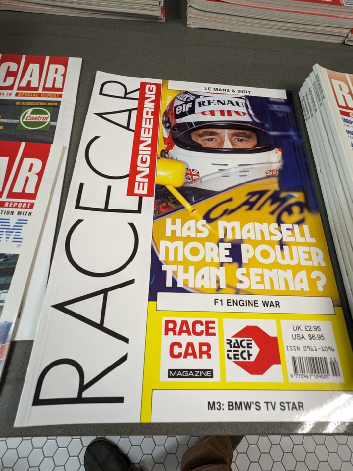 racecar engineering magazine set library 1992-1999 race car | eBay