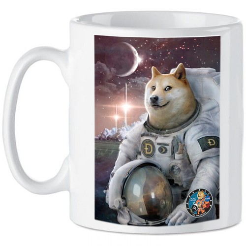 Dogecoin Doge Cryptocurrency Dog Crypto To The Moon Novelty Tea Coffee ...