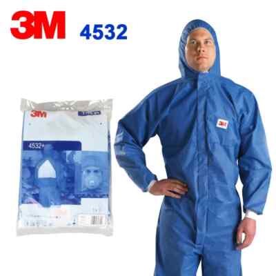 3M 4532+ Protective Coverall Anti-Radiation Anti-Dust Work Anti ...