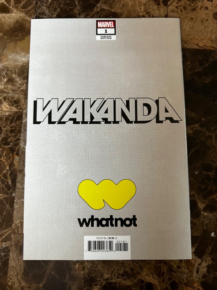 Wakanda #1 Bosslogic Whatnot Variant Cover | eBay