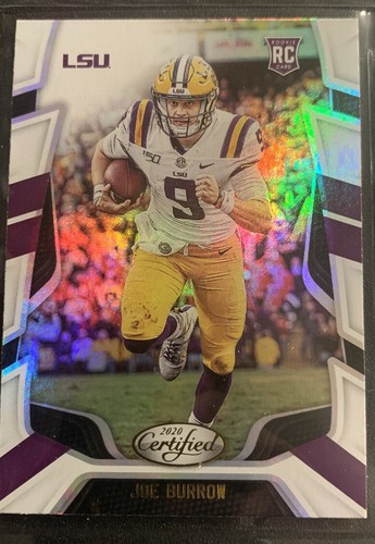 2020 Panini Chronicles Draft Picks Certified Joe Burrow Rookie Card #3 ...