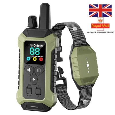 2000FT Electric Pet Dog Training E-Collar Anti-Bark Obedience Remote ...