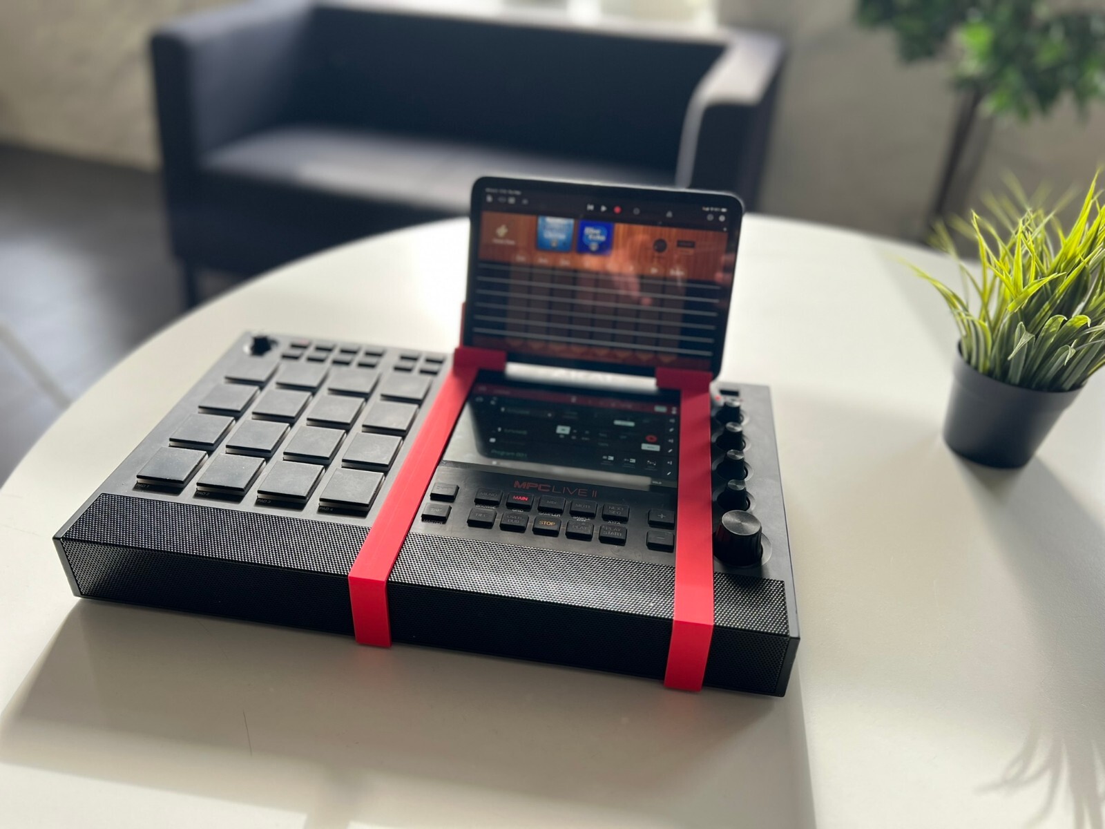 Clip Stand Holder for Akai MPC Live 2 Attach Your iPad table / iPhone ...