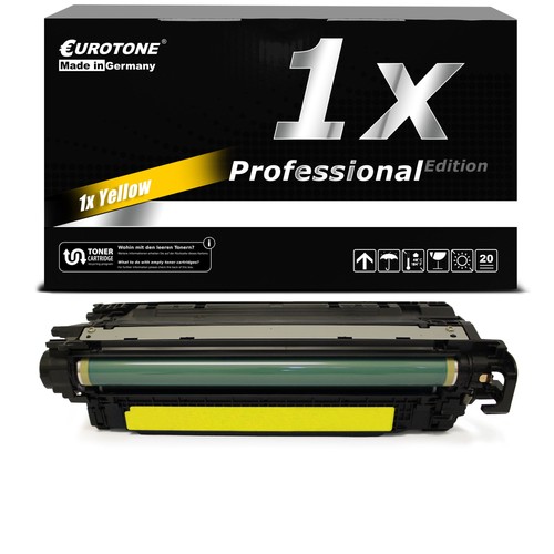 Eurotone Pro Toner Yellow Replaces HP 650A CE272A | eBay