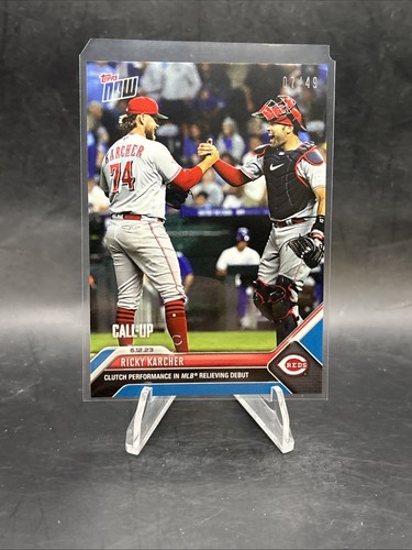 2023 Topps Now - Call-Up Ricky Karcher #435 Blue /49 (RC) for sale ...