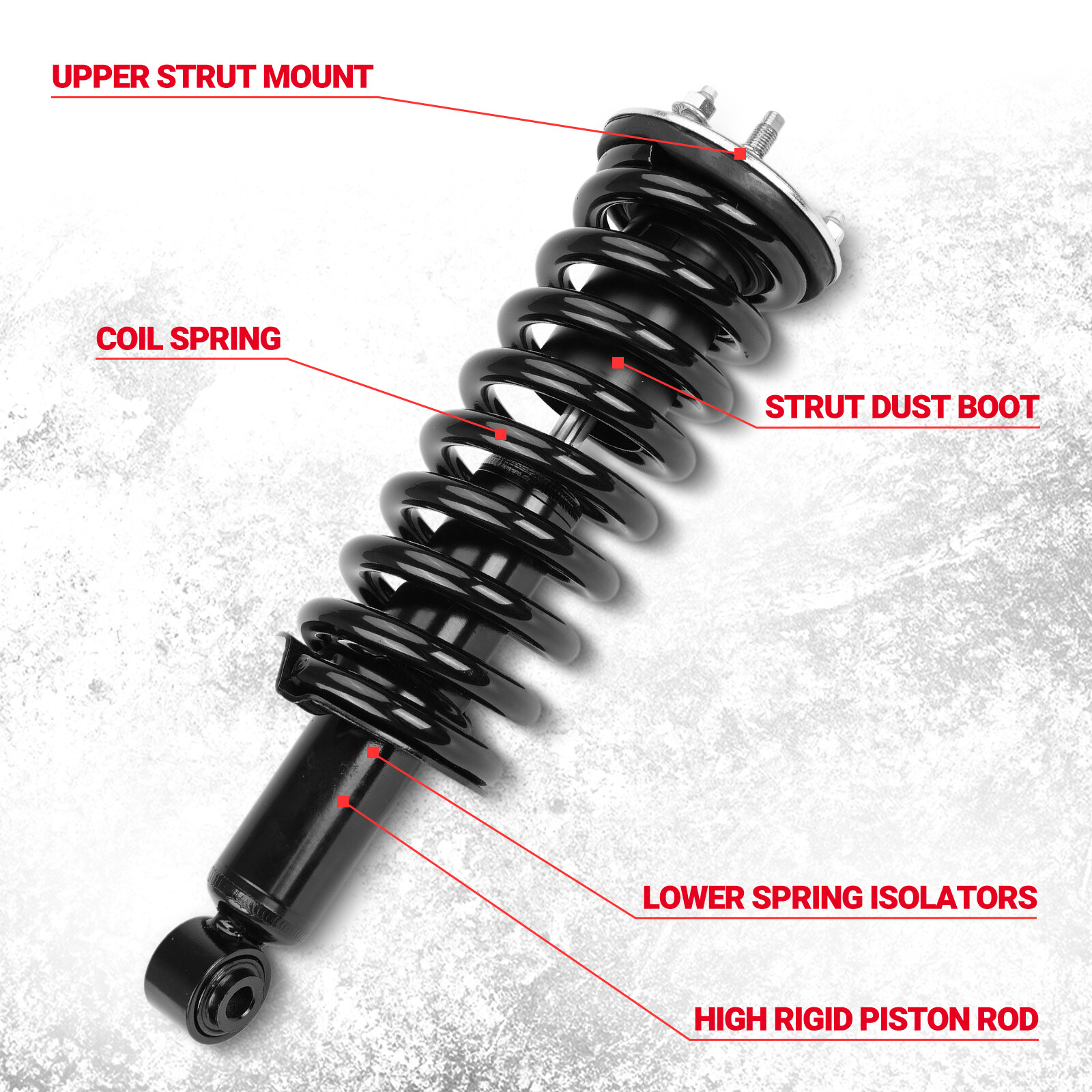 2pc Front Shocks Struts Absorbers For Nissan Pathfinder 2005 2006 2007 ...