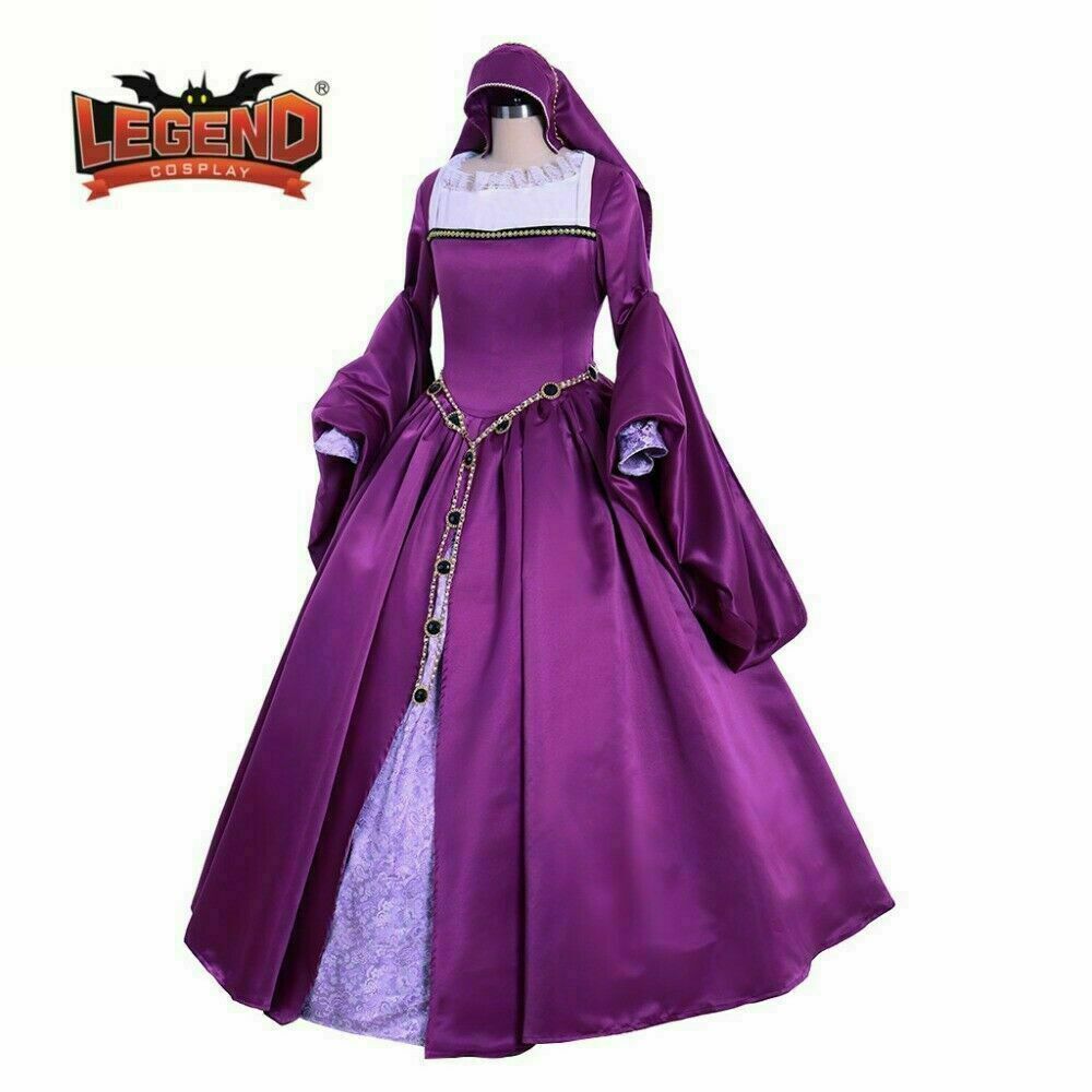Victorian Queen Elizabeth Tudor Period Gothic Faire Tudor dress cosplay ...