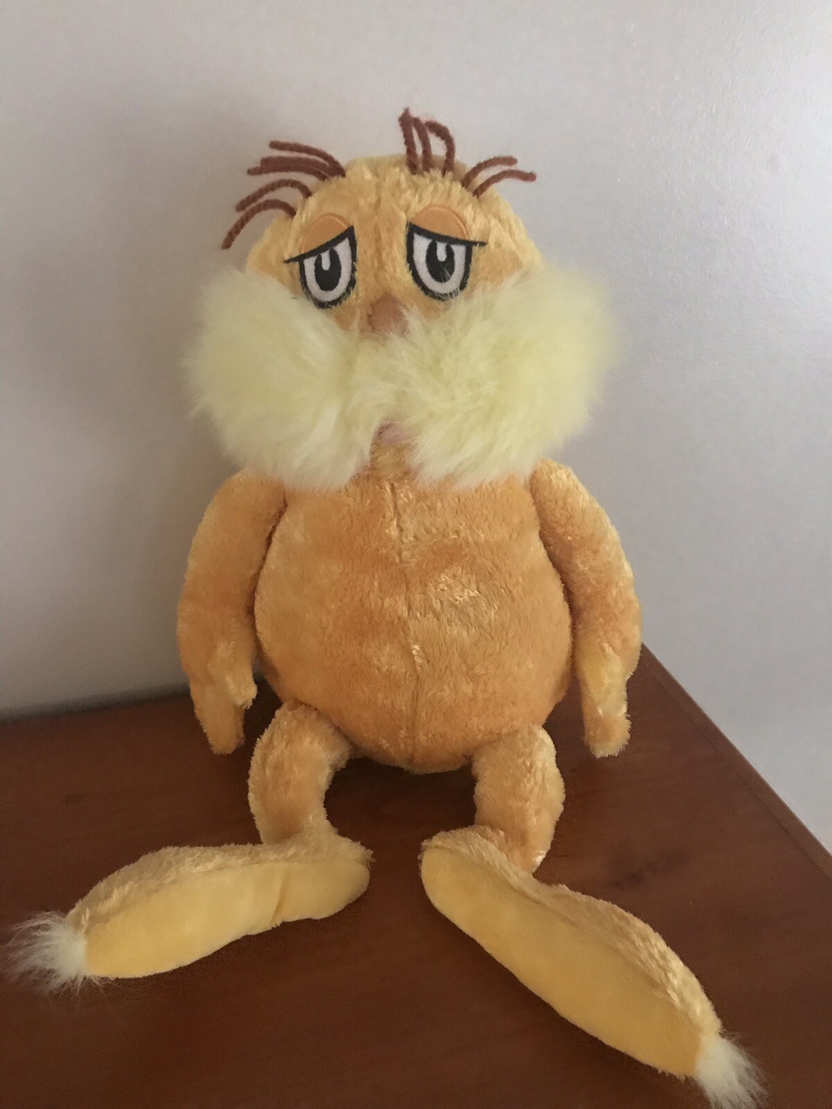 Dr. Seuss THE LORAX Plush Doll Kohls Cares for Kids 16" stuffed animal ...