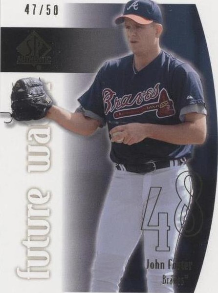2002 SP Authentic - Future Watch Limited Gold #98 John Foster /50 (RC ...