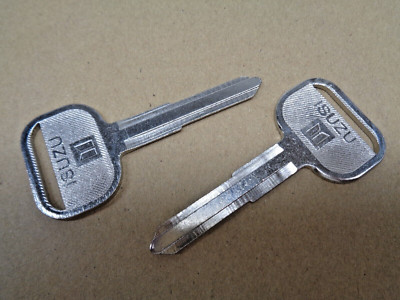 BLANK IGNITION KEY FITS ISUZU NPR NPR-HD 2011-2017 NEW PACK OF TWO U.S ...