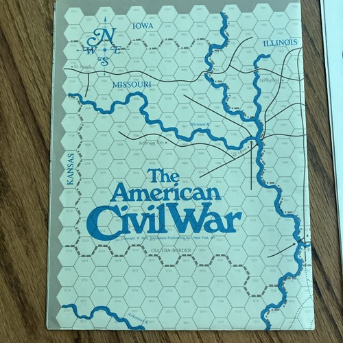 American Civil War Spi Game Unpunched W/ S&T 43 | eBay