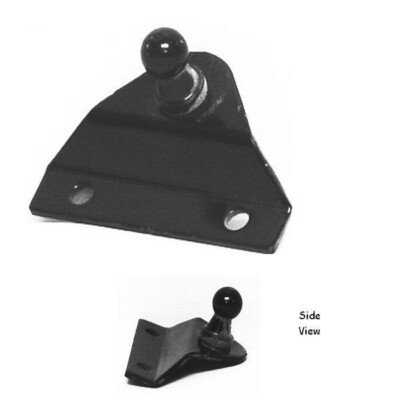 Boat Hatch Gas Shock Mounting Bracket 3/8 Inch Black Stainless | eBay