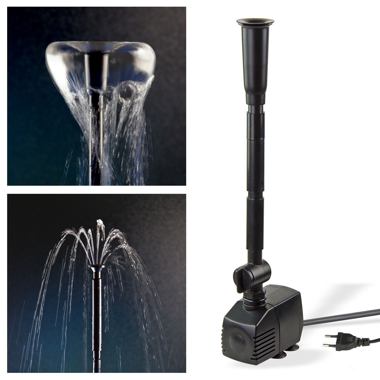 Springbrunnenpumpe SP5 Wasserspiel Pumpe für Gartenteich oder ...