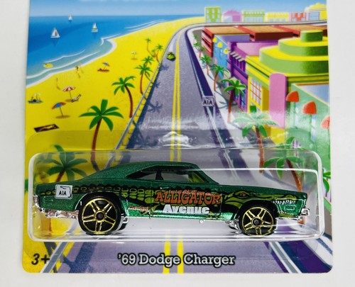 2015 Hot Wheels Road Trippin A1A Florida Coast HWY '69 Dodge Charger ...