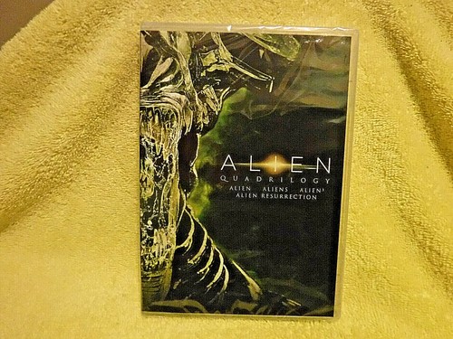 NEW/SEALED 4 DVD SET! ALIEN QUADRILOGY 4 FILM SCI-FI/HORROR SET! 493 ...
