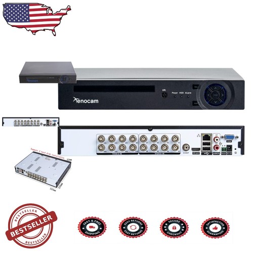 Comprehensive 16CH DVR Security System - H.264 Compression & Easy ...