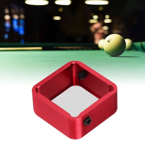 Portable Red Magnetic Billiard Chalk Holder with Aluminum Alloy Case ...